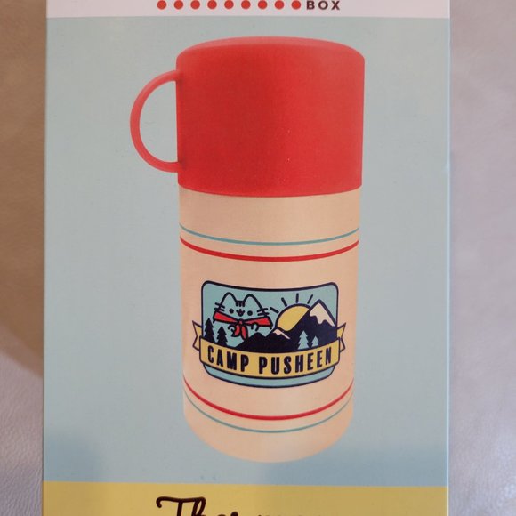 Pusheen | Kitchen | Pusheen Box Summer 220 Camping Themed Thermos ...